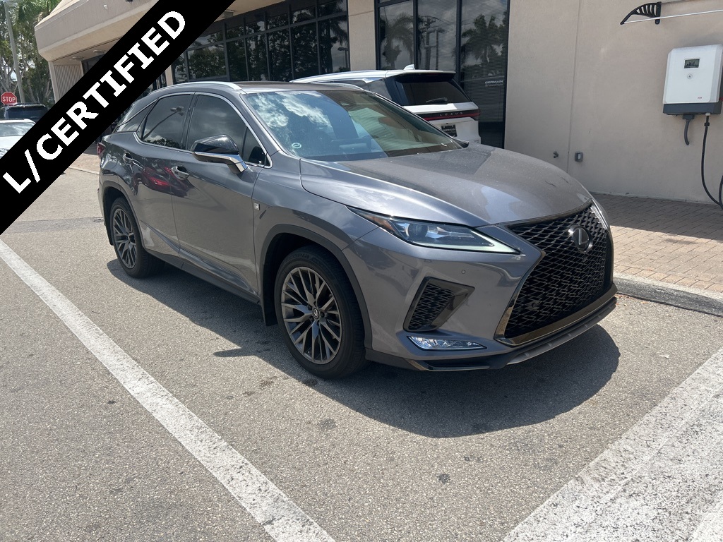 Certified Used 2022 Lexus RX 350 F Sport Handling 4D Sport Utility Naples #L251231A | Germain ...