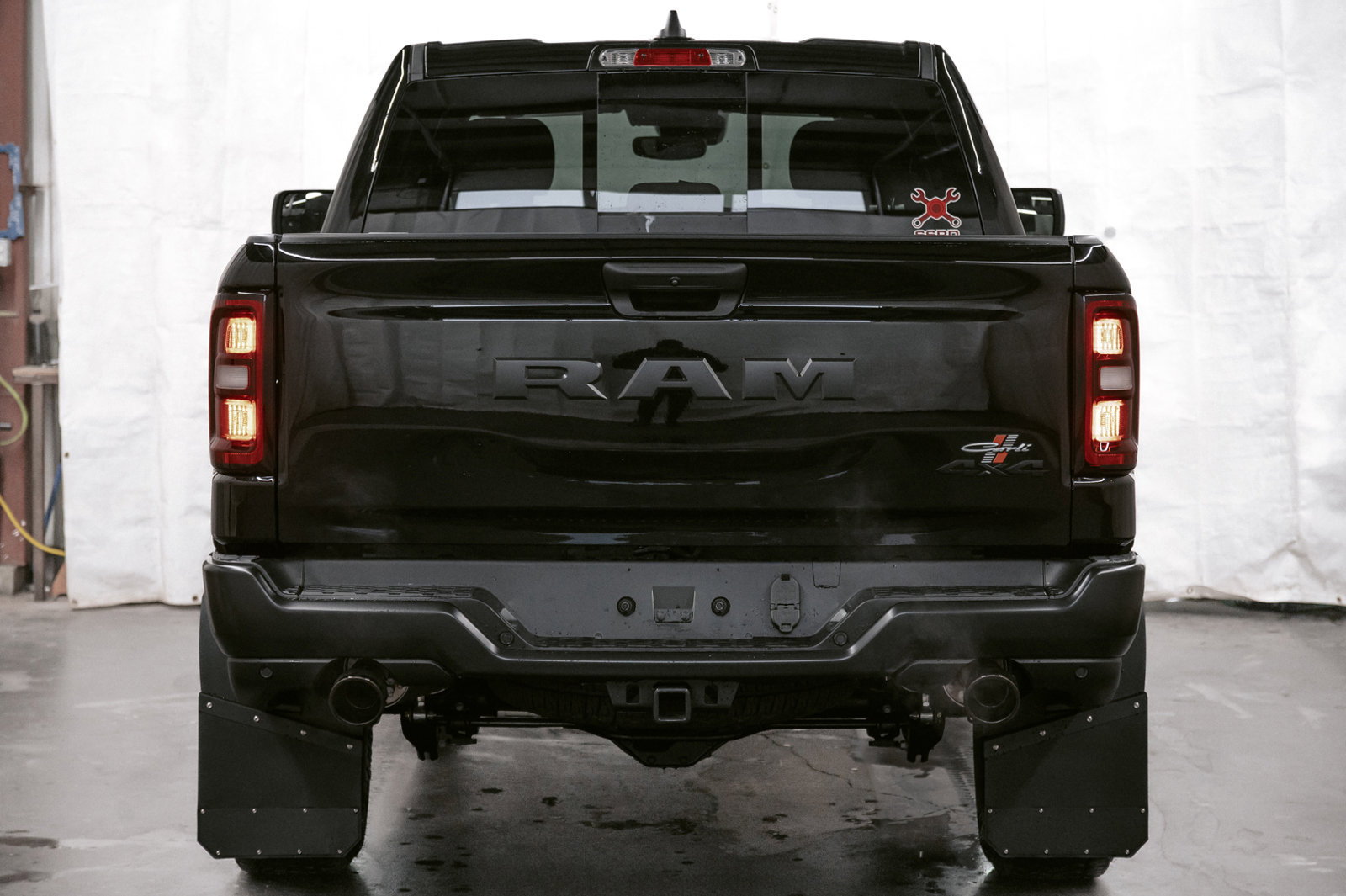 New 2025 RAM 1500 WARLOCK w/ CARLI SUSPENSION LIFT Crew Cab in Red Deer ...