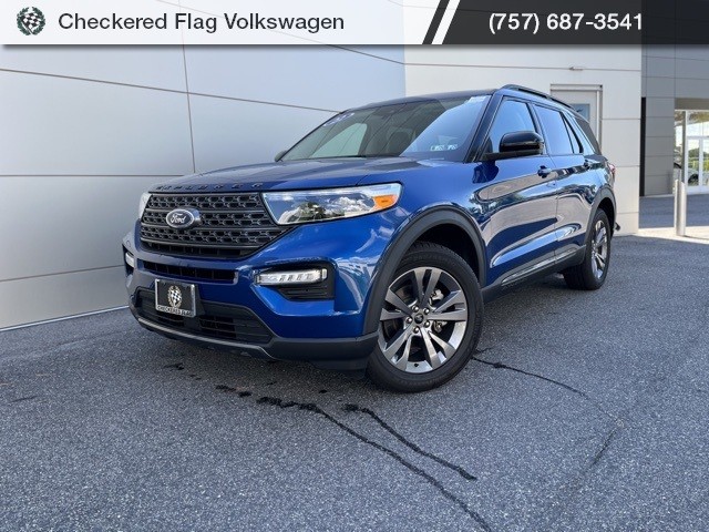 Pre-Owned 2022 Ford Explorer XLT 4D Sport Utility in Norfolk #VB45140 | Checkered Flag Honda