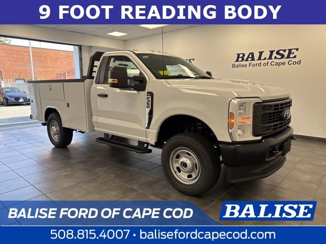 New 2024 Ford Super Duty F-350 Service Body Regular Cab Chassis-Cab