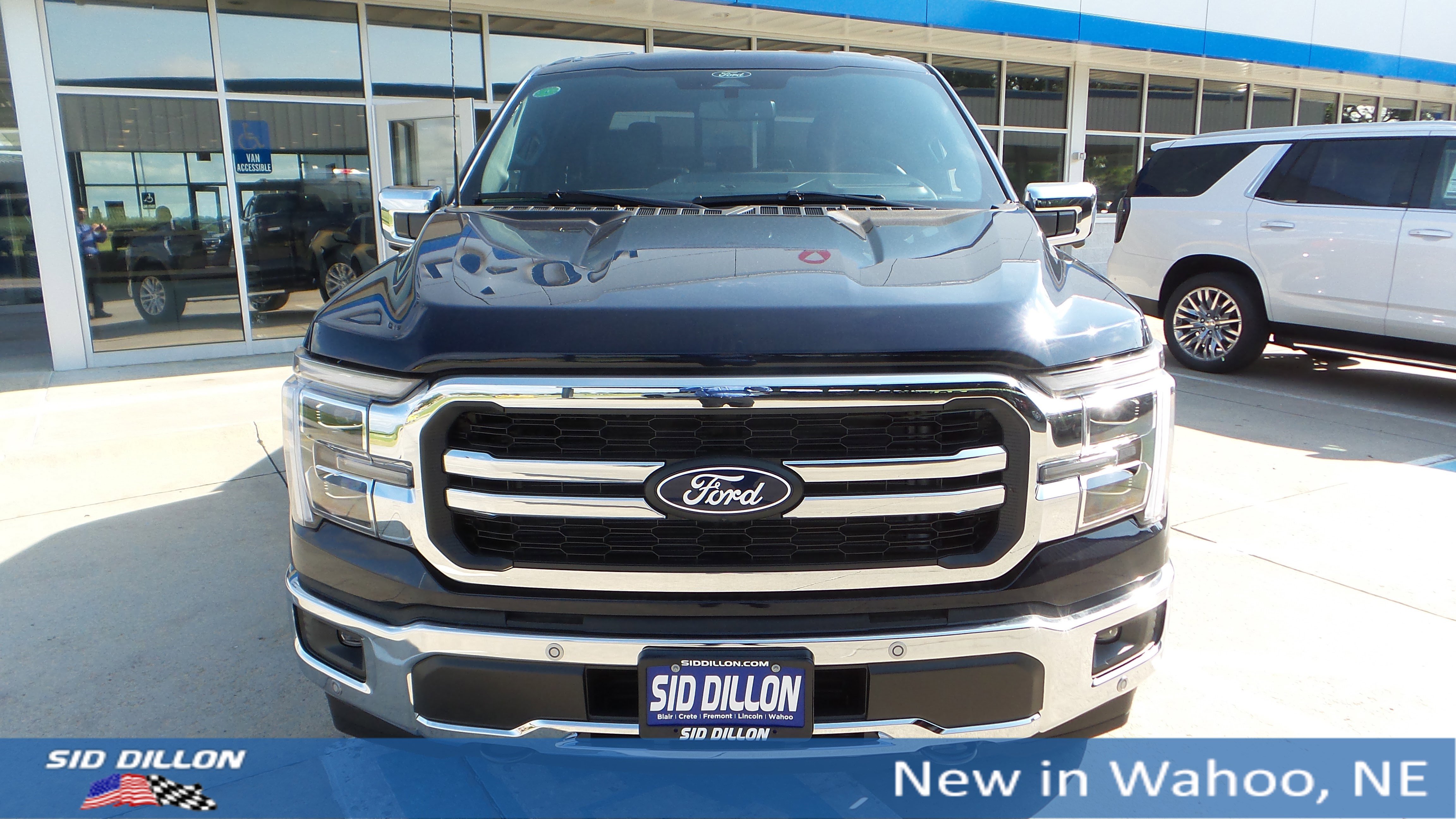 New 2025 Ford F-150 Lariat® SuperCrew® in Wahoo #9F1587 | Sid Dillon Ford Wahoo