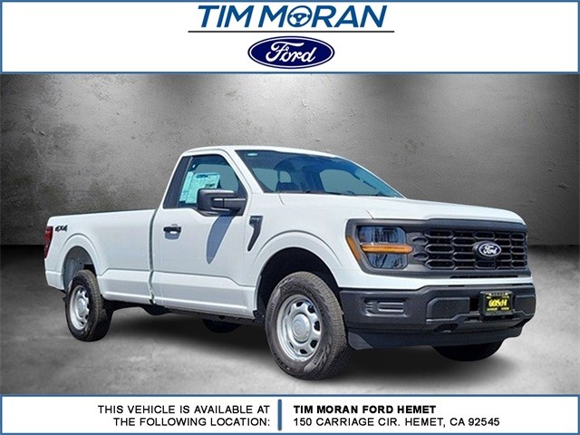 New 2024 Ford F-150 XL Regular Cab in Hemet #F24310 | Tim Moran Ford Hemet