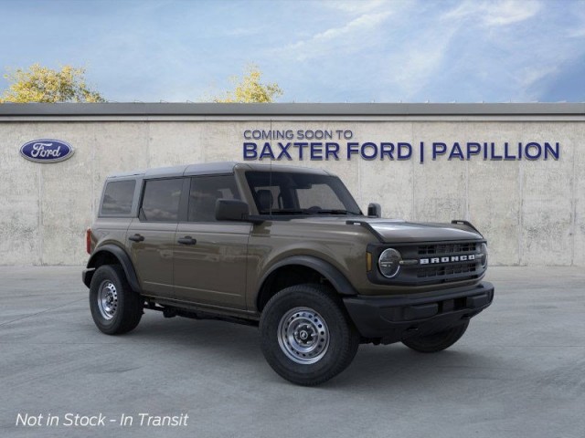 New 2025 Ford Bronco Base 2-Row SUV in Omaha #FPA79238 | Baxter Auto Group