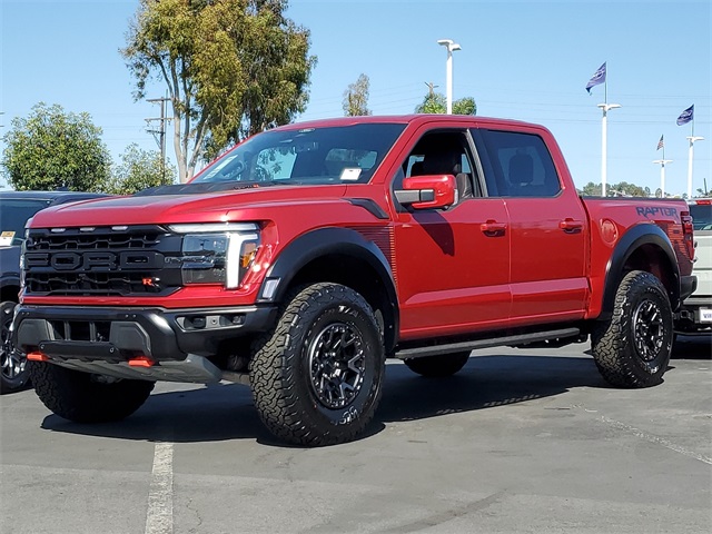 New 2025 Ford F-150 Raptor® SuperCrew® in Orange #00J50475 | Villa Ford ...