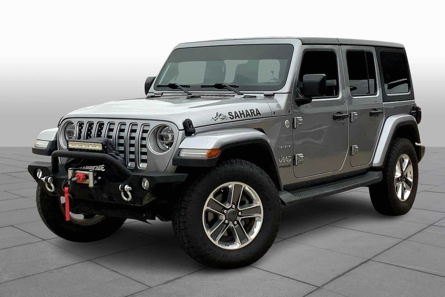 Pre-Owned 2019 Jeep Wrangler Unlimited Sahara Sport Utility in Oklahoma ...
