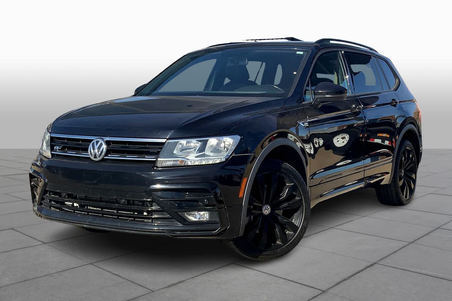 Pre-Owned 2021 Volkswagen Tiguan SE R-Line Black Sport Utility in ...