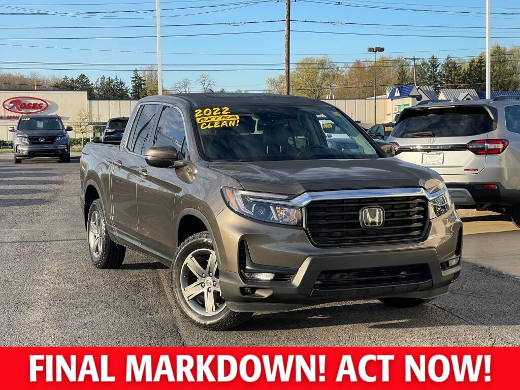 Certified Pre-Owned 2022 Honda Ridgeline RTL 4D Crew Cab in Boardman, OH | #1 Cochran Used Cars