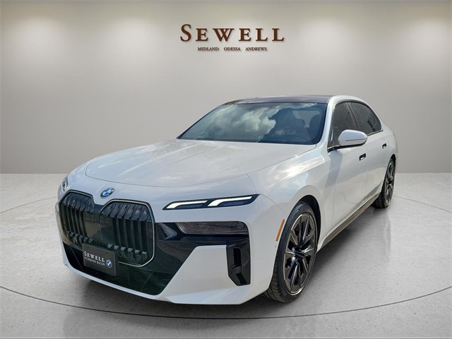 New 2025 BMW 7 Series 740i 4D Sedan in Odessa W54582 Sewell Family of Companies