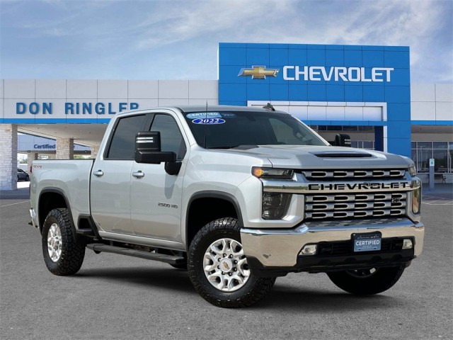 Pre-Owned 2022 Chevrolet Silverado 2500HD LT 4D Crew Cab in Temple #C25 ...