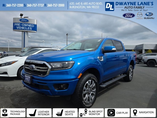 Pre-Owned 2022 Ford Ranger Lariat 4 Door Crew Cab Short Bed Truck in ...