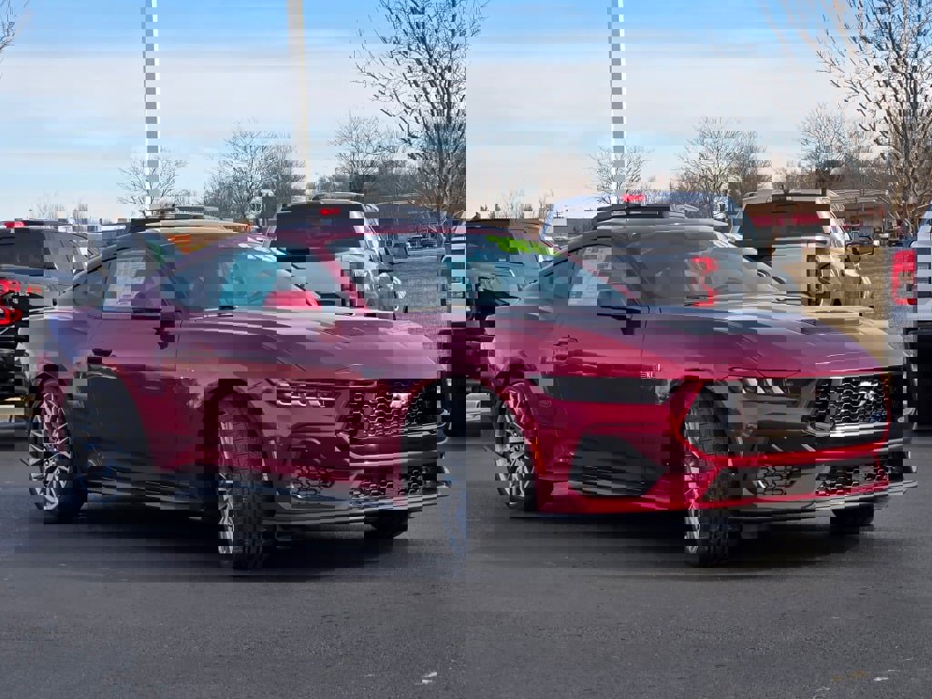 New 2025 Molten Magenta Metallic Tri-coat Ford Mustang GT Premium ...