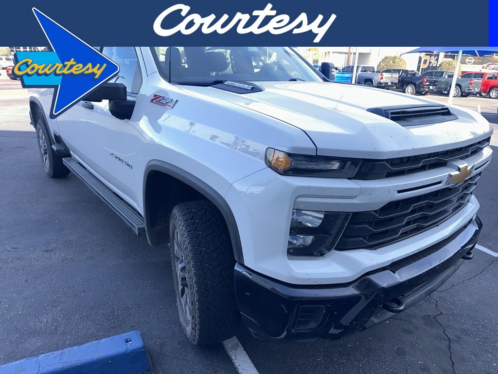 Pre-Owned 2024 Chevrolet Silverado 2500HD Custom 4D Crew Cab in Mesa # ...