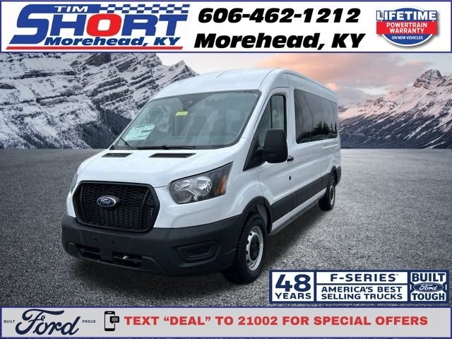 New 2024 Ford Transit-350 XL Passenger Van | Tim Short Auto Group