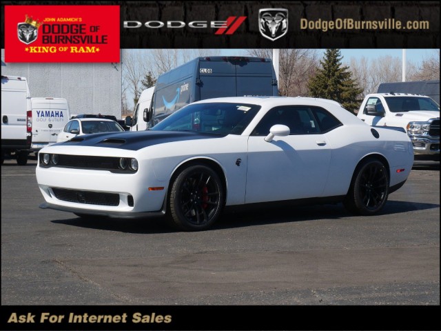 Dodge Challenger White Black Rims