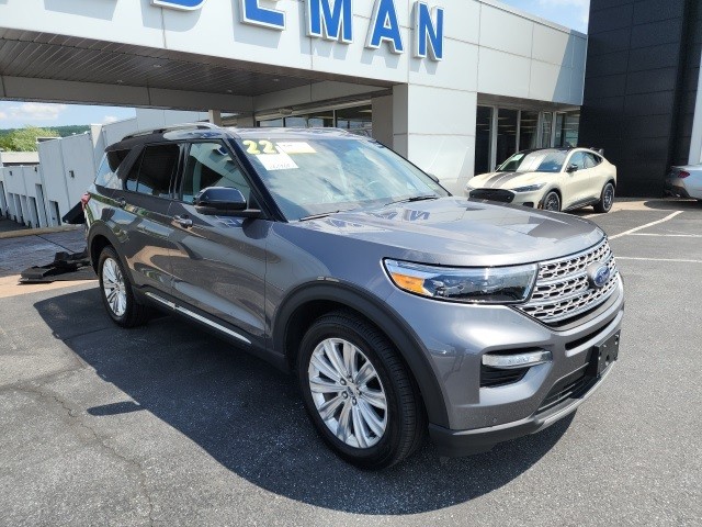 Certified Pre-Owned 2022 Ford Explorer Limited 4 Door SUV in Kutztown # ...