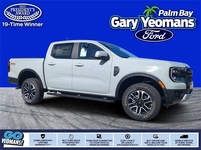 New 2024 Ford Ranger LARIAT SuperCrew® in Palm Bay #RLE60409 | Gary ...