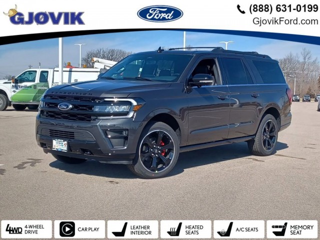 New 2023 Dark Matter Metallic Ford Expedition Max Limited Sport Utility ...