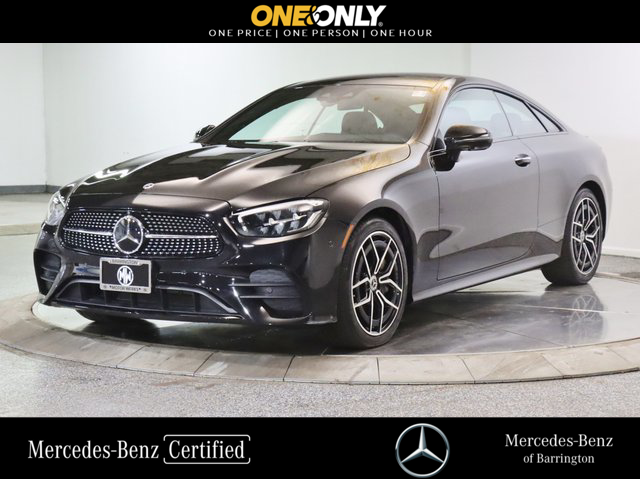 Mercedes Benz E Class Coupe 2022 Black