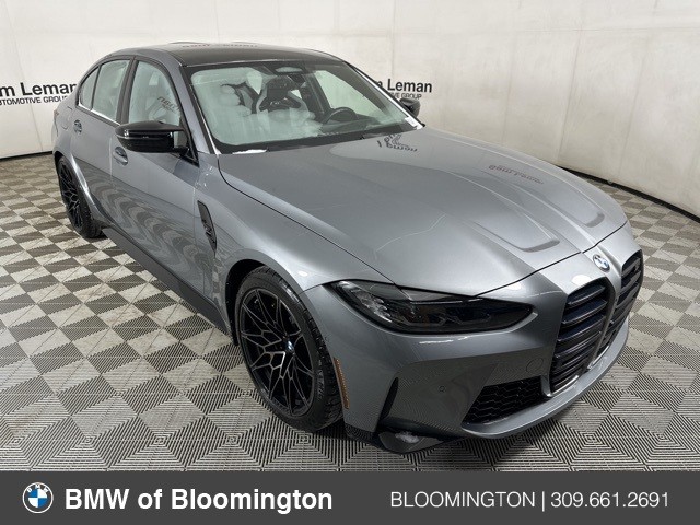 Pre-Owned 2023 BMW M3 Competition 4D Sedan in Central IL #QBU2184 | Sam Leman Automotive Group