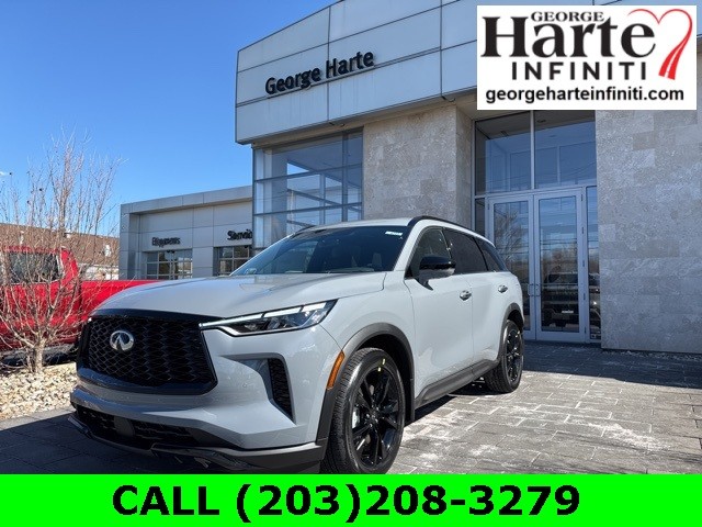 New 2025 INFINITI QX60 LUXE AWD CROSSOVER in Wallingford #IN6725 | George Harte INFINITI