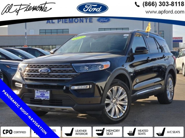 Certified Pre-Owned 2021 Ford Explorer King Ranch 4 Door SUV in Melrose ...