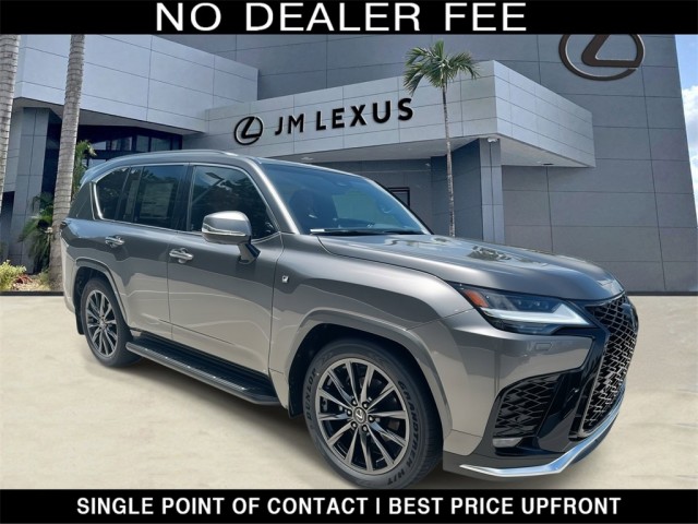 New 2025 Lexus LX 600 F SPORT HANDLING 4D Sport Utility in Margate #254302 | JM Lexus