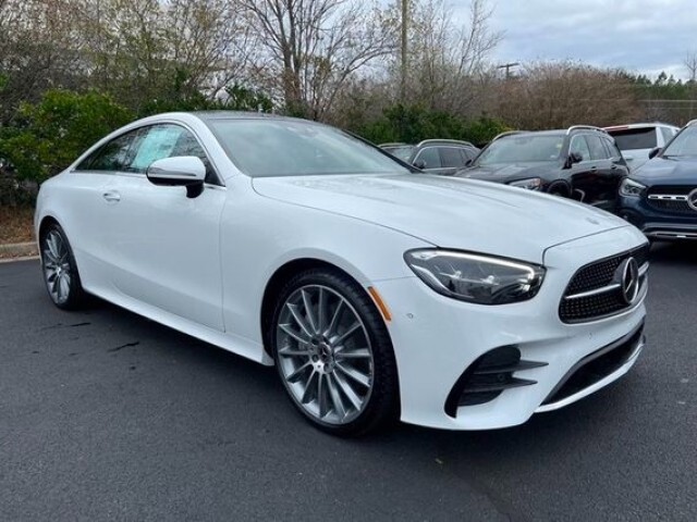2022 E Class Coupe White