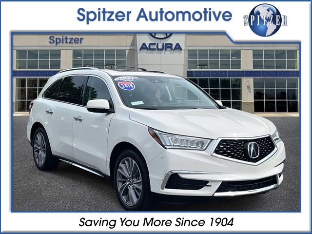 Pre-Owned 2018 Acura MDX 3.5L 4D Sport Utility in McMurray #11100MCX ...
