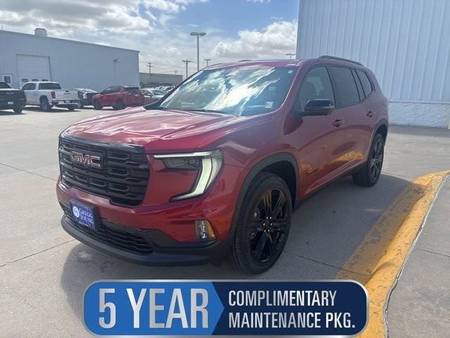New 2025 GMC Acadia Elevation SUV Volcanic Red Tintcoat in Indianola ...