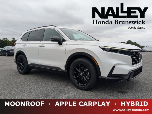 New 2025 Honda CR-V HYBRID 2WD SPORT-L Sport Utility in Brunswick #H16395 | Nalley Honda Brunswick