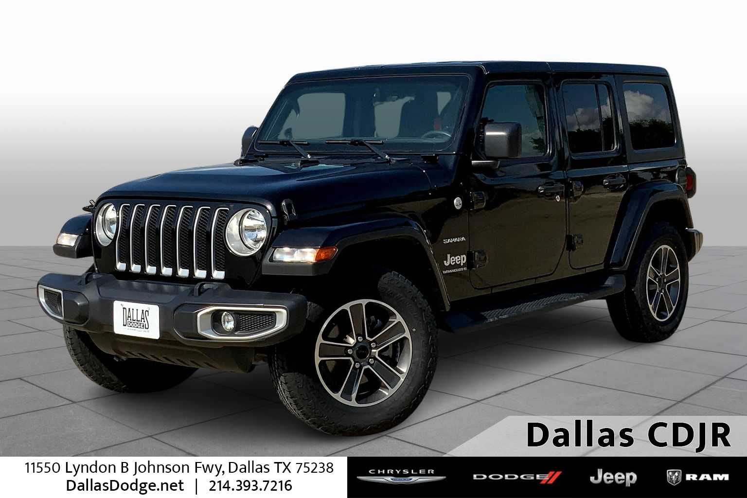 Pre-Owned 2023 Jeep Wrangler Sahara Sport Utility in Denton #PW546450 | Denton Chrysler Dodge ...