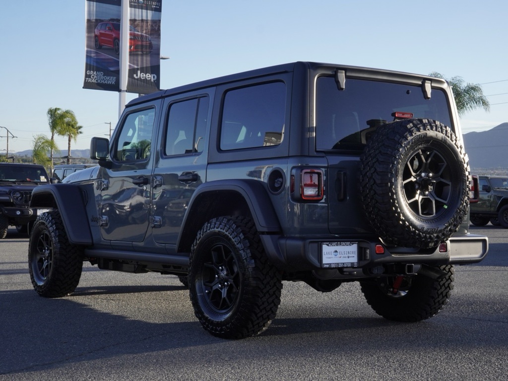 New 2026 Jeep Wrangler Willys 4-door in Poway #N14017 | Pedder Chrysler ...