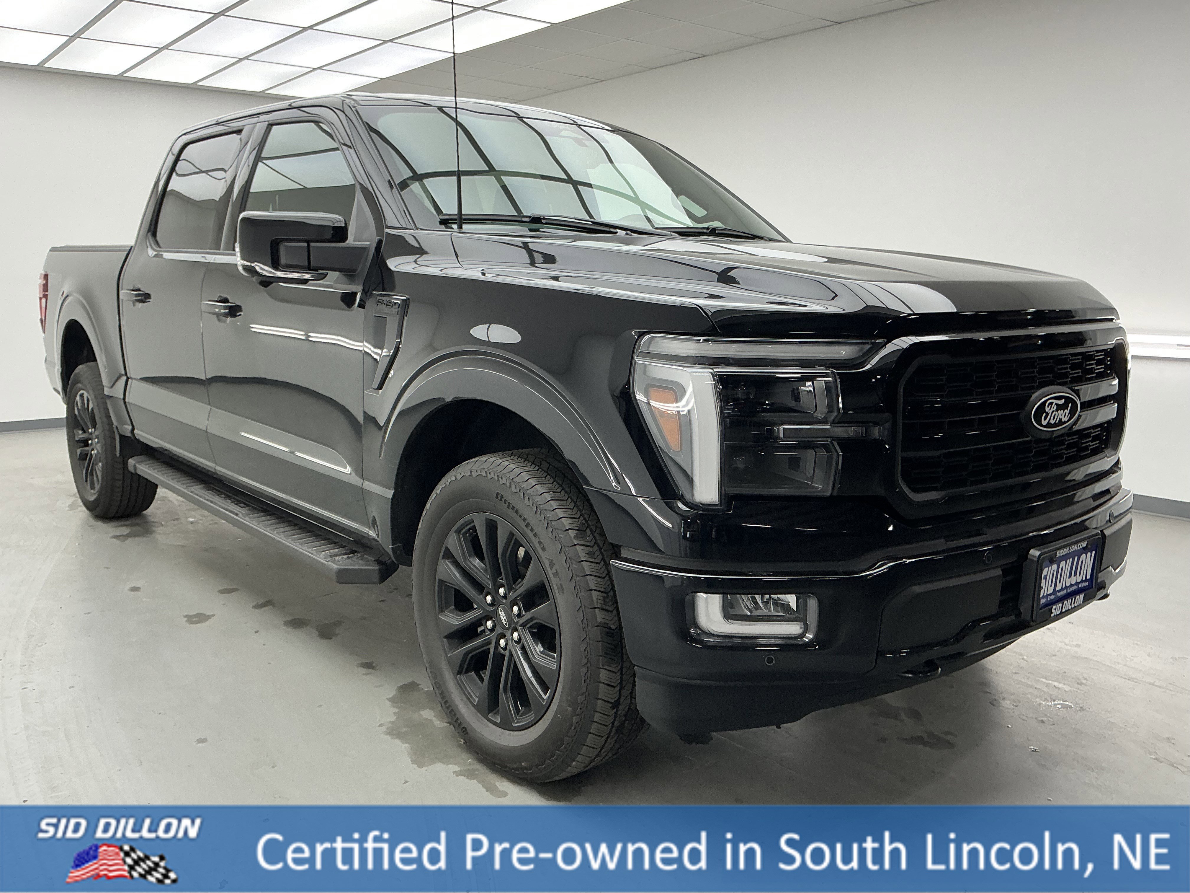 Certified Pre-Owned 2024 Ford F-150 LARIAT Crew Cab in Wahoo #4X1539A | Sid Dillon Ford Wahoo