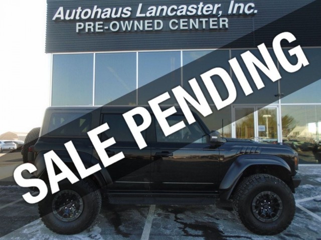 Pre-Owned 2023 Ford Bronco Raptor 4 Door Advanced 4×4 SUV in Lancaster ...