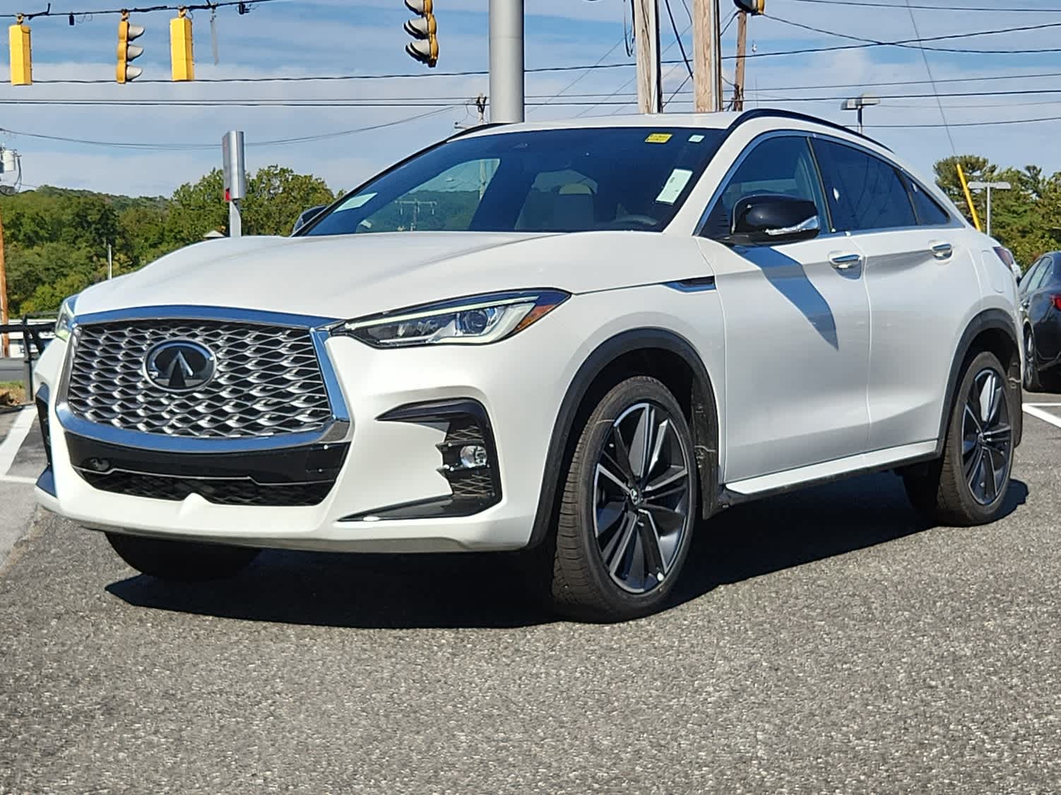New 2025 INFINITI QX55 LUXE Sport Utility in Newark #I25022 | Hertrich INFINITI of Newark