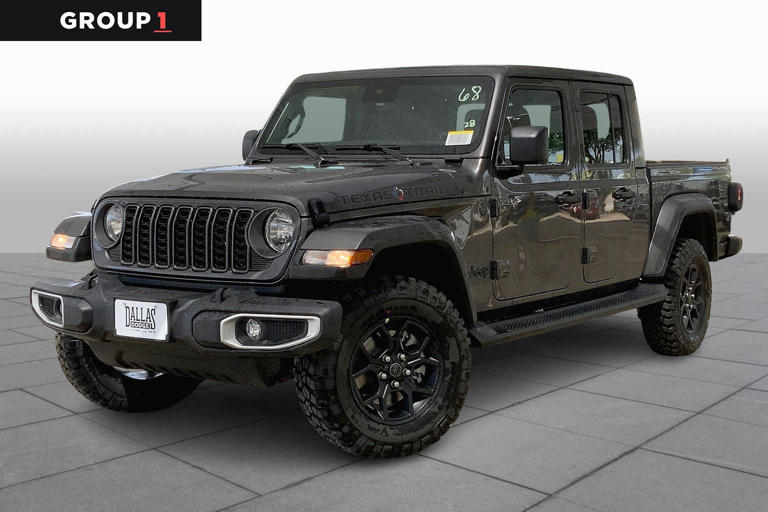 New 2025 Jeep Gladiator Texas Trail Crew Cab in Dallas #SL523770 | Dallas Dodge Chrysler Jeep Ram