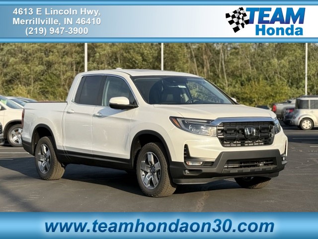 New 2025 Honda Ridgeline RTL Crew Cab Pickup in Merrillville #V0F006433 | Team Honda