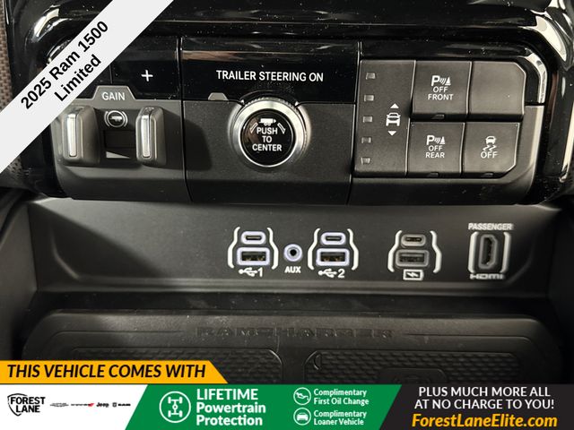 New 2025 RAM 1500 Limited Crew Cab in Dallas #FT3006 | Forest Lane CDJR