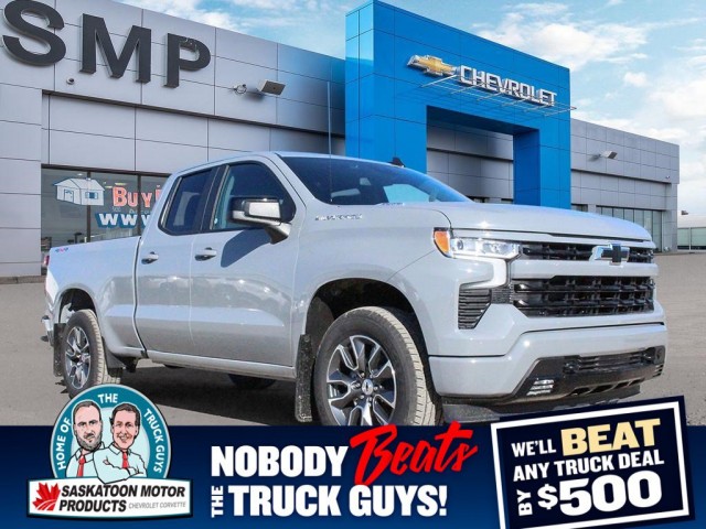 New 2025 Chevrolet Silverado 1500 RST Extended Cab Pickup in Saskatoon ...