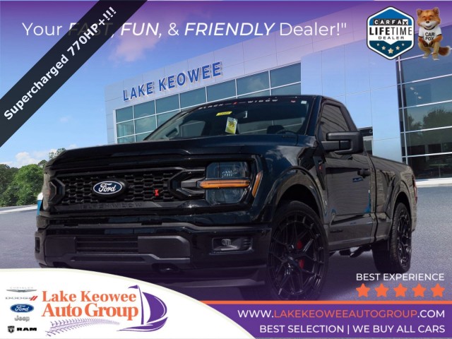 New 2025 Ford F-150 XL with Black Widow Supercharged Package Regular ...