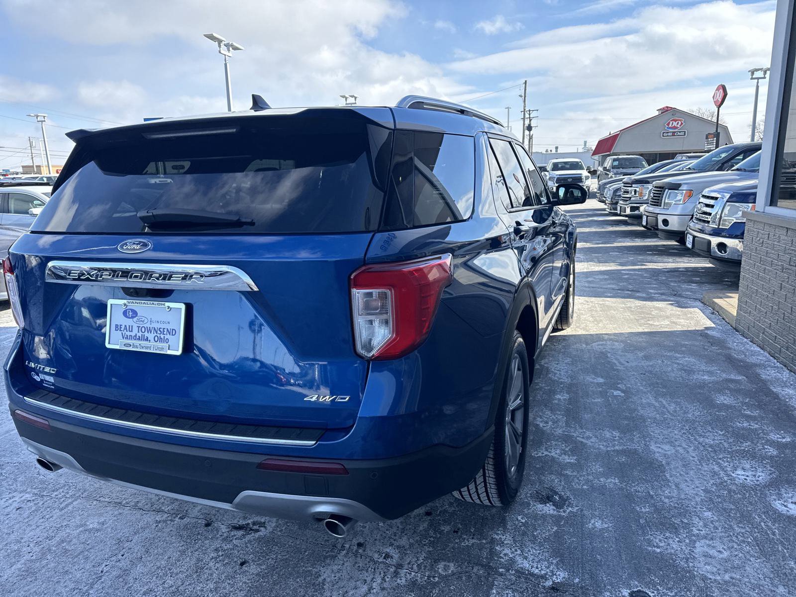 Certified Pre-Owned 2023 Ford Explorer Limited 4 Door SUV in Vandalia # ...