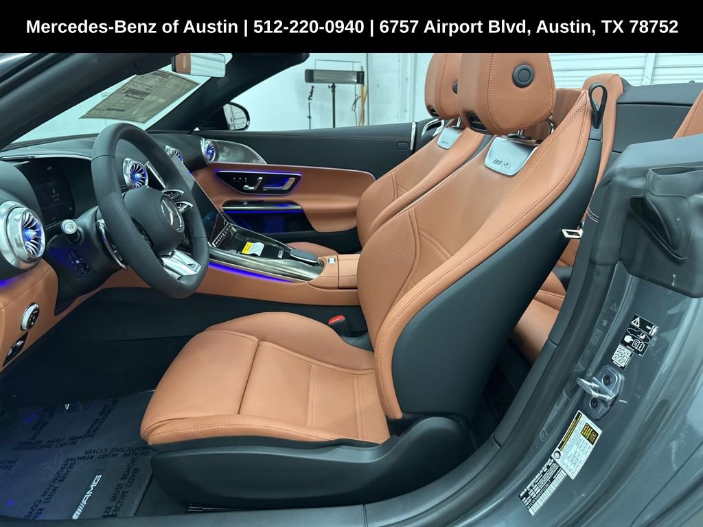 New 2025 Mercedes-Benz SL AMG® SL 43 Roadster Convertible in Austin # ...