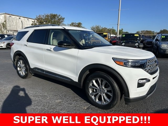 Used 2022 Ford Explorer Limited SUV near Sarasota #32122E | Cox Chevrolet