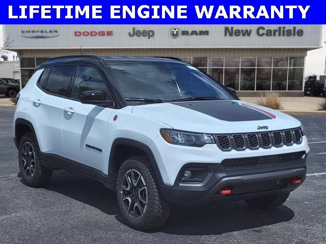 New 2025 Jeep Compass Trailhawk Sport Utility in New Carlisle #NS33006 | New Carlisle Chrysler ...