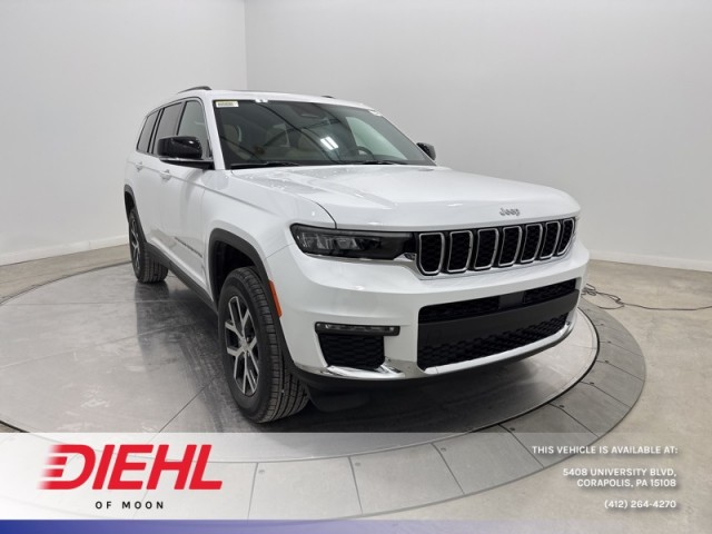 New 2025 Jeep Grand Cherokee L Limited Utility in McKees Rocks #25MJ0620 | Diehl CDJR of Robinson