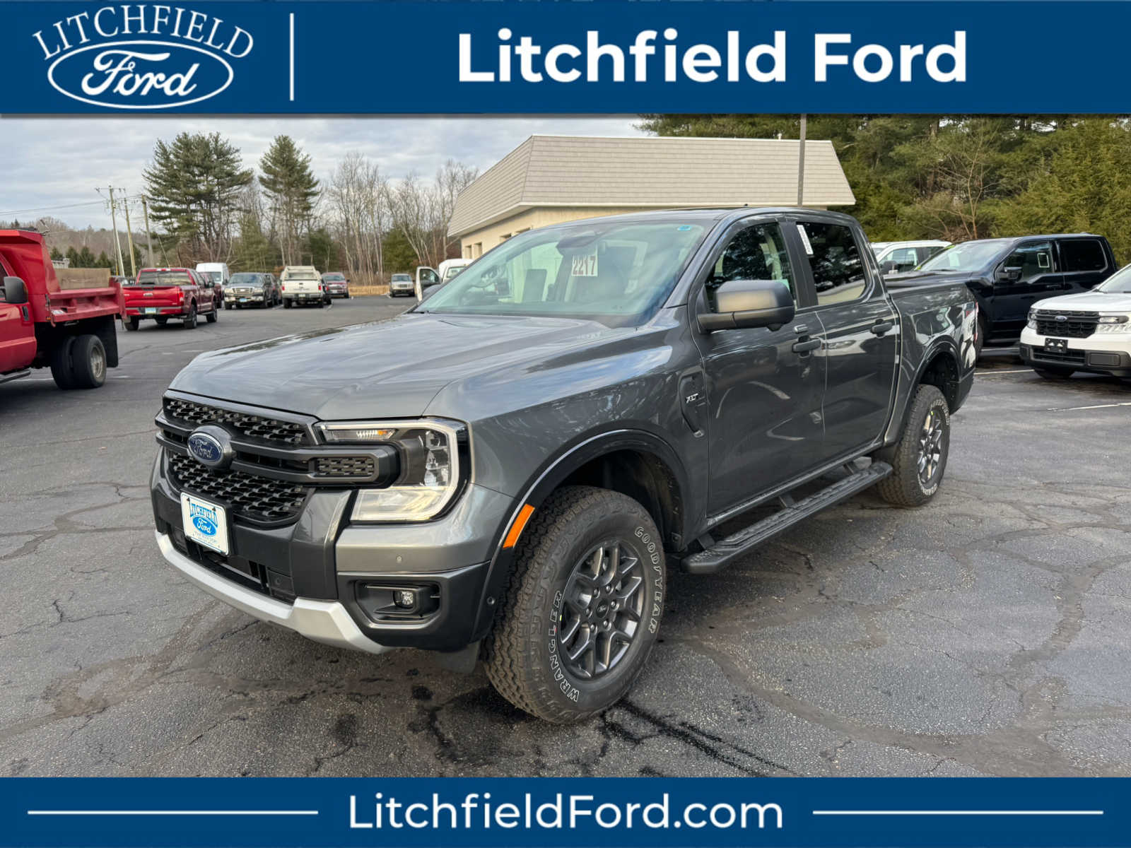 New 2024 Ford Ranger XLT Crew Cab Pickup in Litchfield #2217 ...
