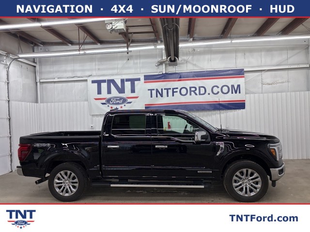 New 2025 Ford F-150 Lariat 4D SuperCrew in Red Oak #T4910 | TNT Ford