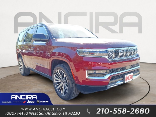 New 2025 Jeep Grand Wagoneer Base Sport Utility in San Antonio #J507767 | Ancira Auto Group