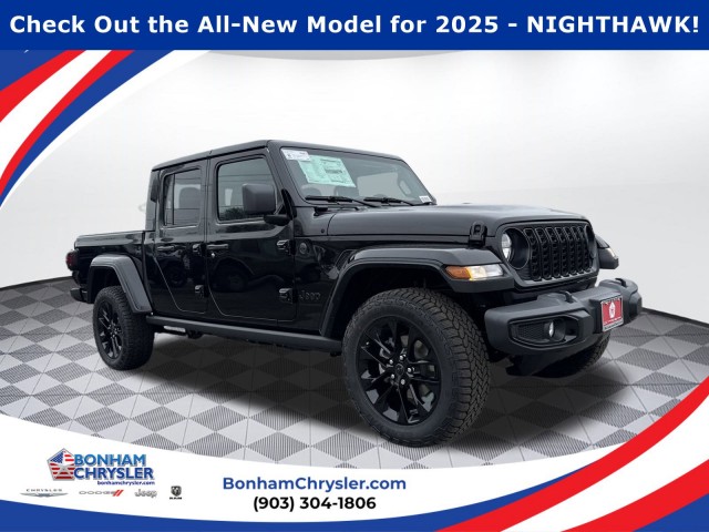 New 2025 Jeep Gladiator Nighthawk Crew Cab in Bonham #SL508726 | Bonham ...