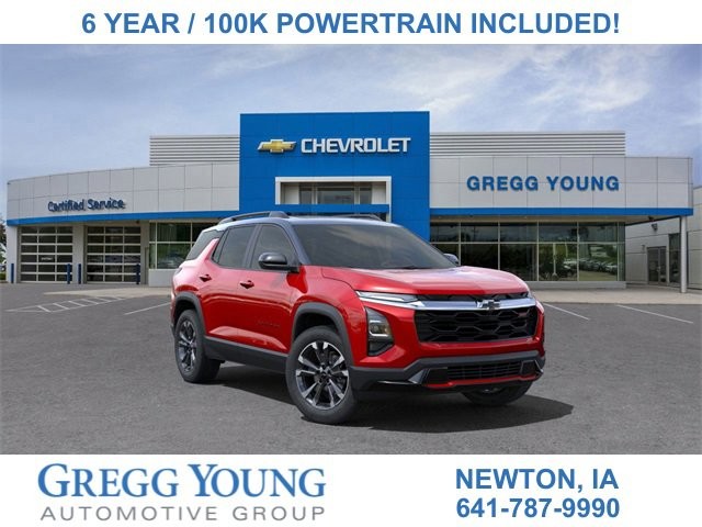 New 2025 Chevrolet Equinox RS SUV Radiant Red Tintcoat for Sale in ...